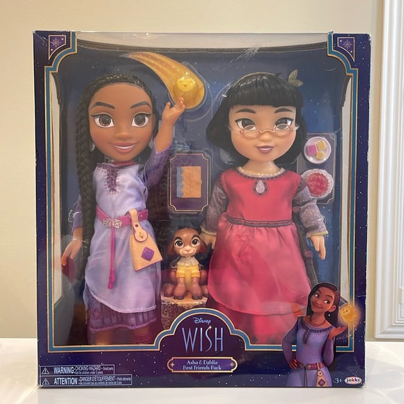 Disney | Toys | New 4 Disney Wish Asha Dahlia Best Friends Doll Gift ...